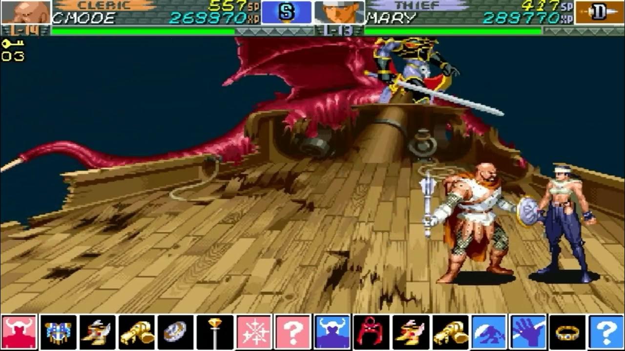 Dungeons And Dragons Shadow Over Mystara Usagijjayang Vs Crassus Youtube