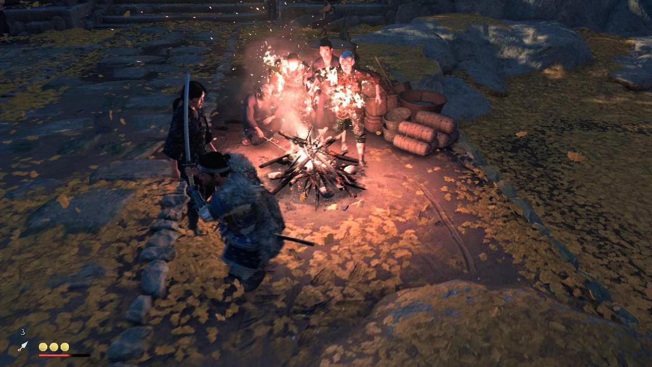 Fire Pain Ghost of Tsushima - YouTube