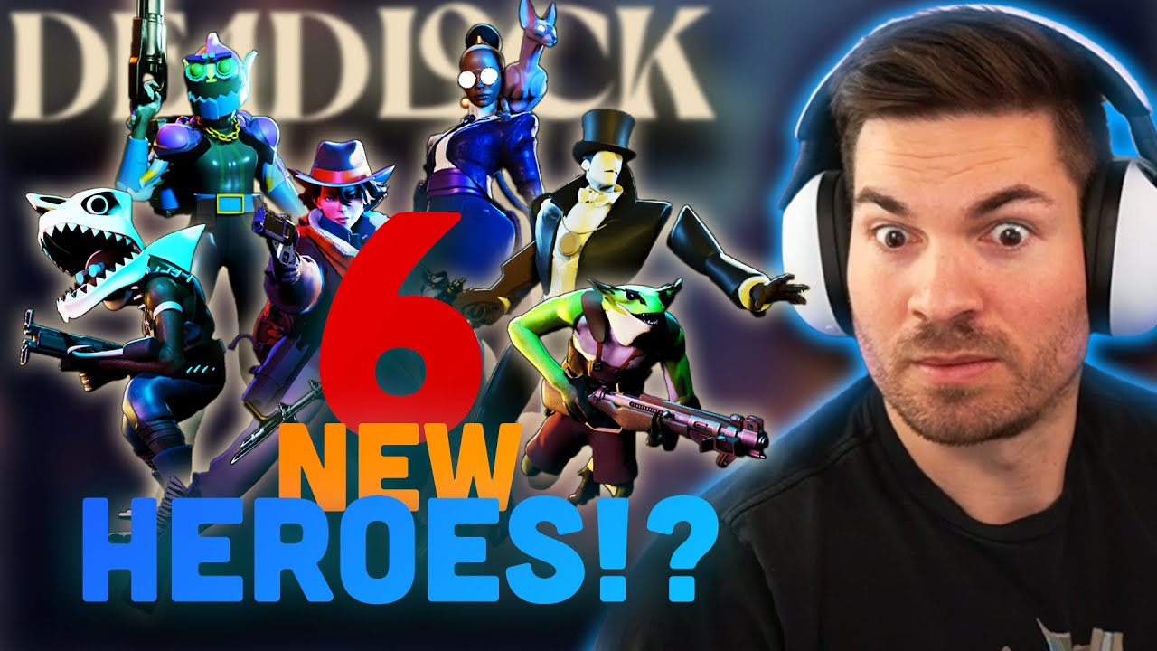 6 NEW HEROES?! DEADLOCK PATCH REVIEW - YouTube