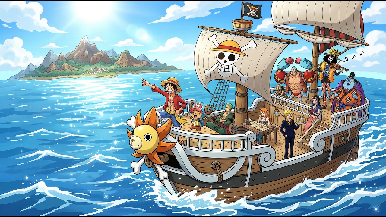 [One Piece Study/Work BGM] "We Are!": First Release of the Channel ...