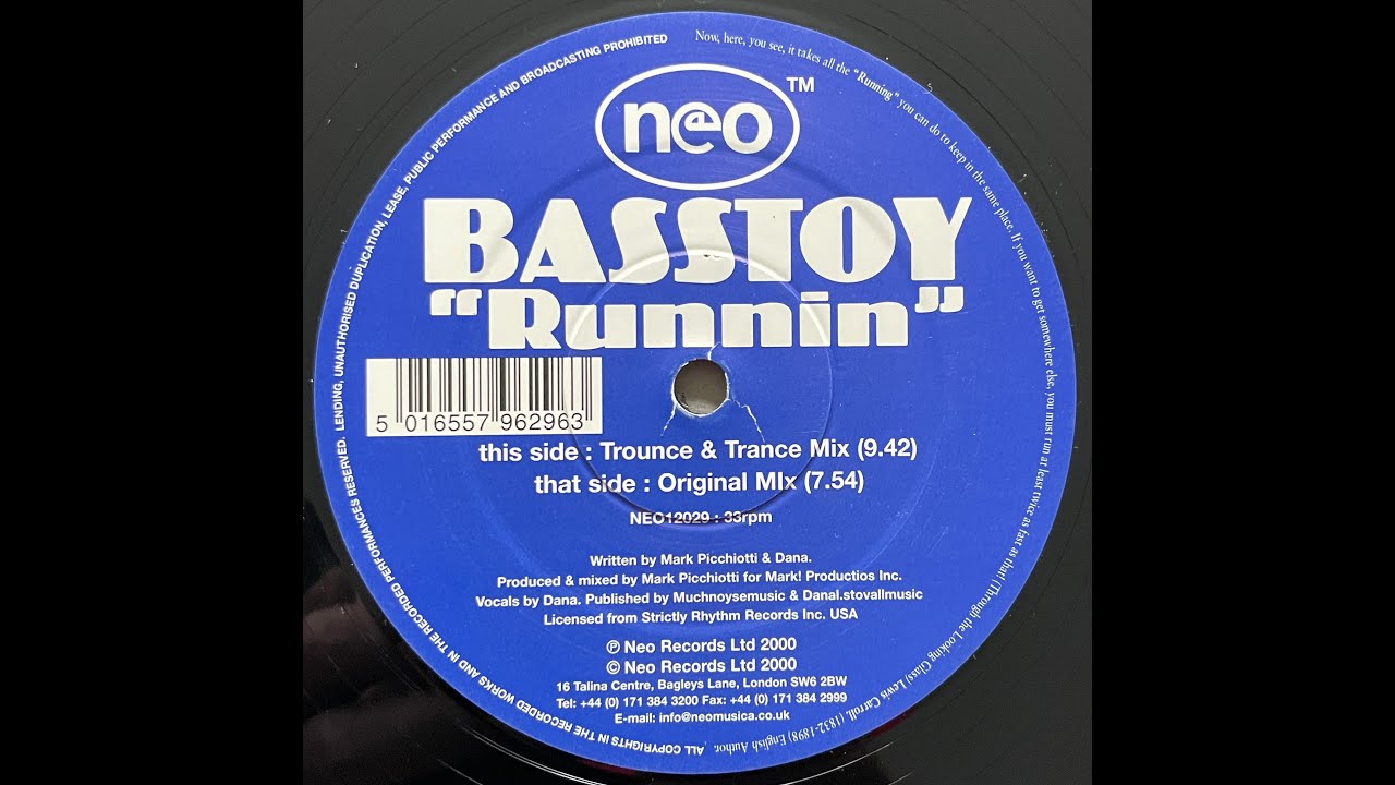 Basstoy - Runnin' (Original Mix) 2000 - YouTube