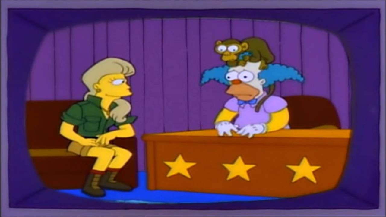 El Mono Meon | Los Simpson - YouTube