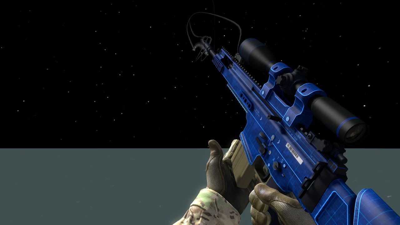 CS:GO - SCAR-20 | Blueprint Showcase - YouTube