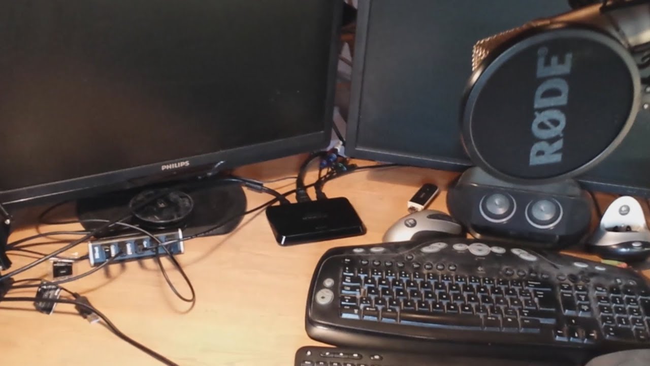 Gaming/Streaming/Recording desk setup 2015 - Including Timelapse - YouTube