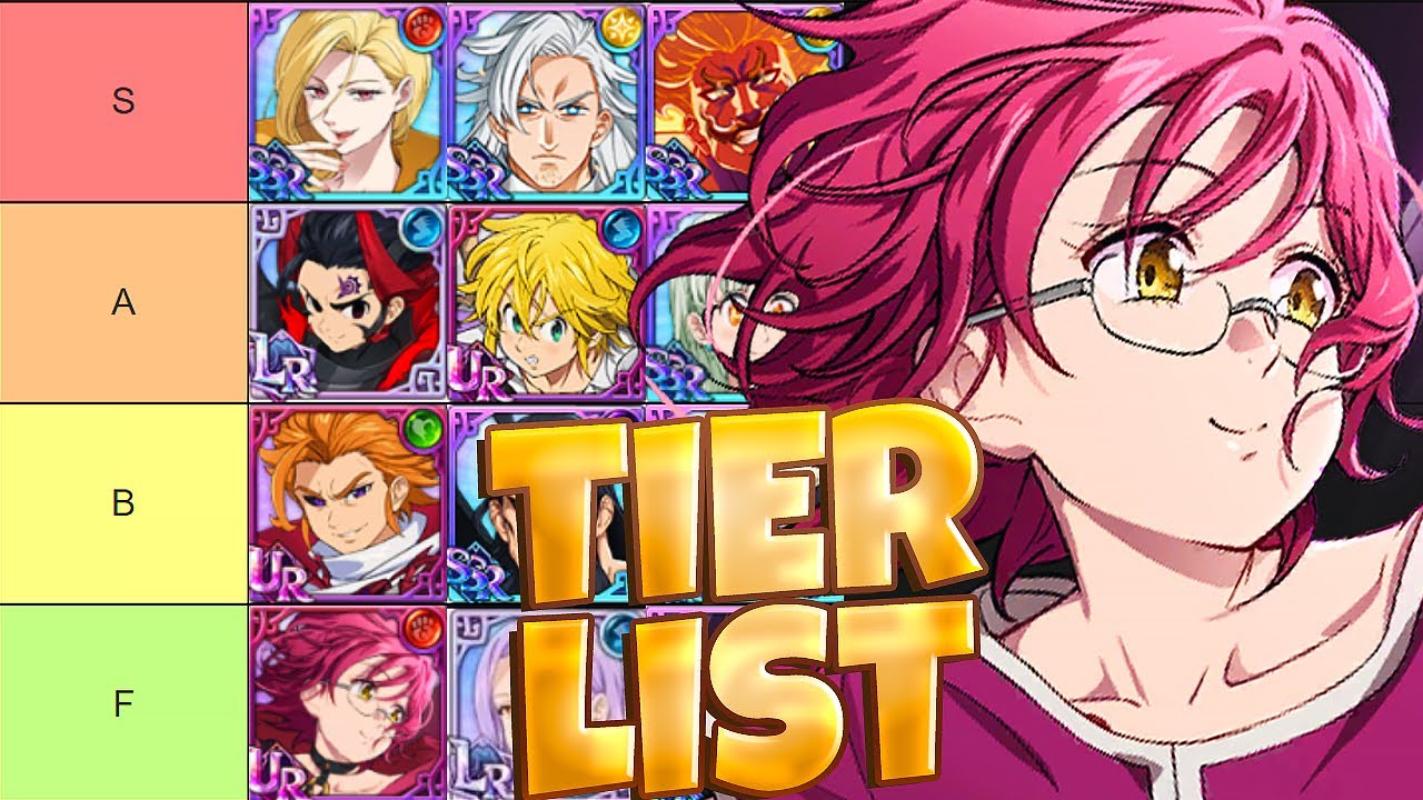BEST Heroes TIER LIST (April 2024 Edition) | Seven Deadly Sins: Grand ...
