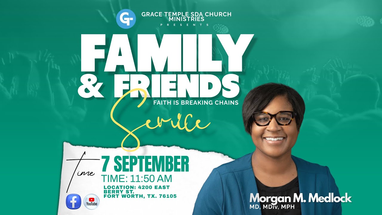 Family & Friends Day - Dr. Morgan Medlock 9-7-24 - YouTube