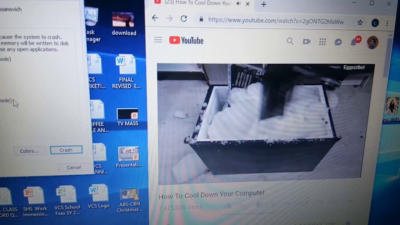 #HowToBasic How To Cool Down Your Computer Has BSOD - YouTube