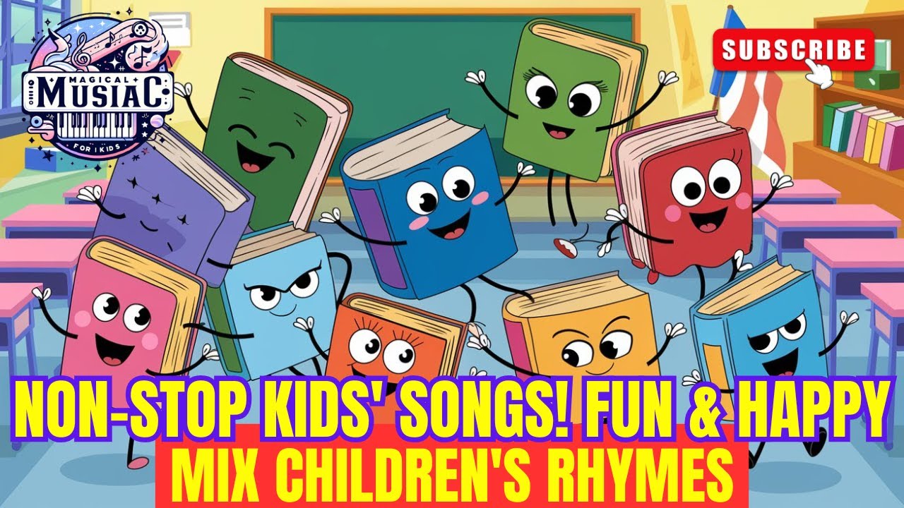 🎉 Non-Stop Kids' Songs! Fun & Happy Tunes for Little Ones 🎶 Children's ...