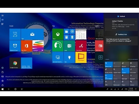 How to Use Tablet Mode Win 10 - YouTube