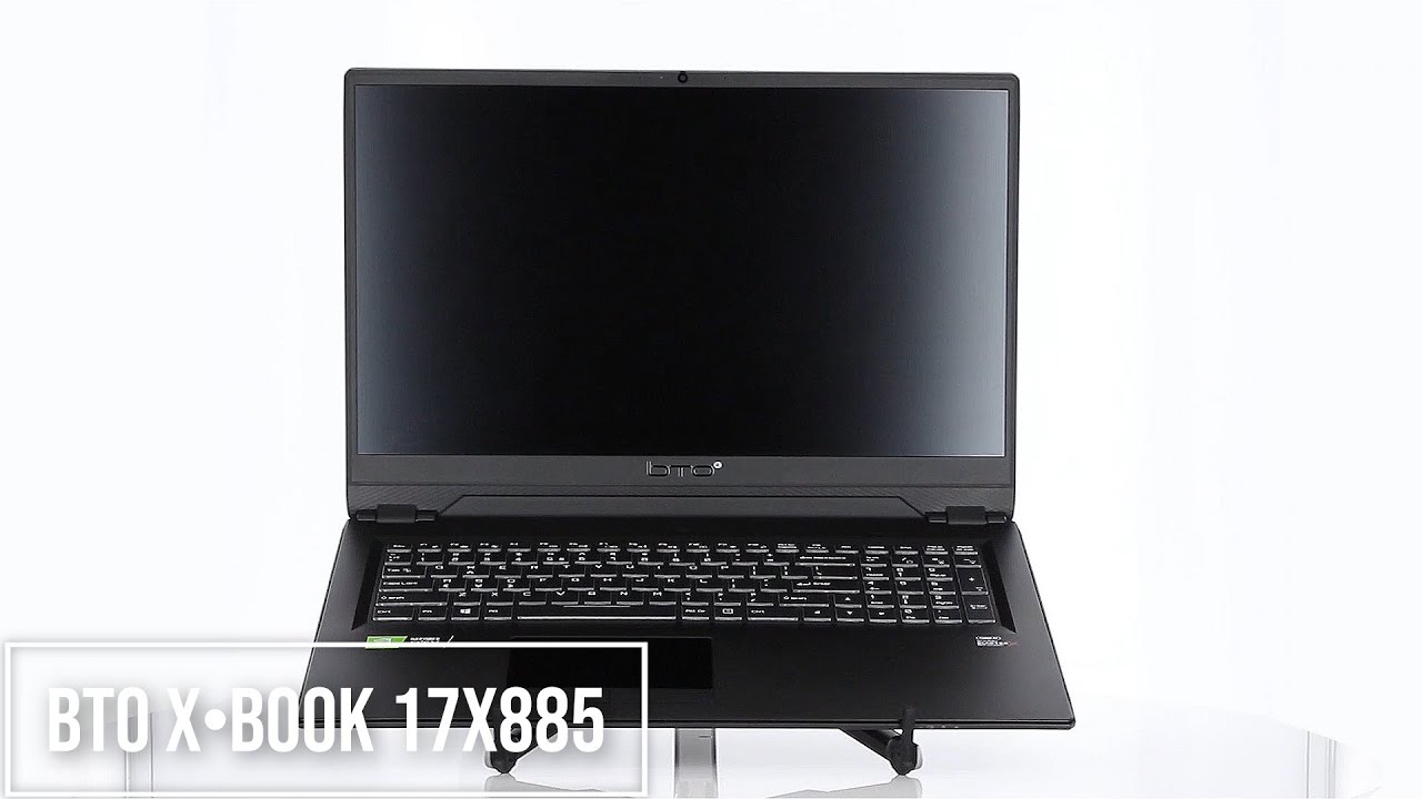 BTO X•BOOK 17X885 - YouTube