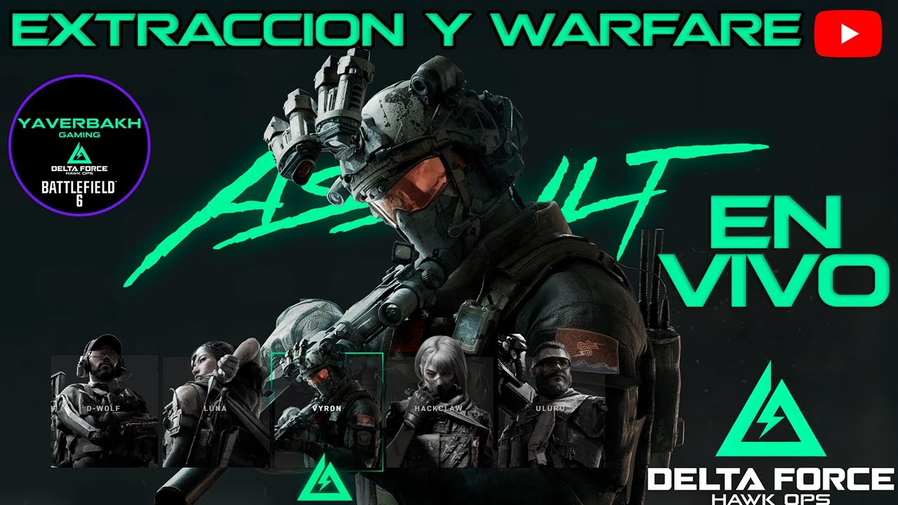 ¡Quinta Temporada en Delta Force: Extracción y Warfare! YAVERBAKH en ...