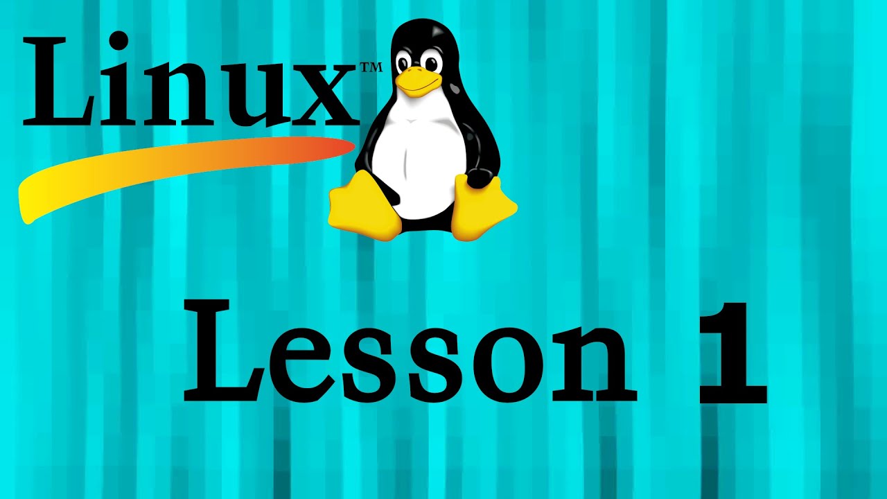 Linux lesson 1 - Introduction - YouTube