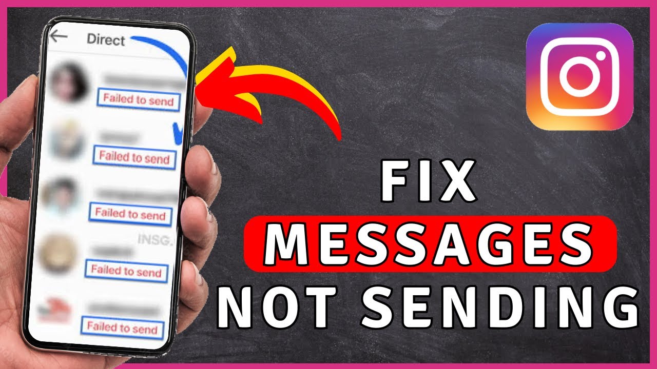 How to Fix Instagram Messages NOT SENDING Problem | Instagram Tutorial ...