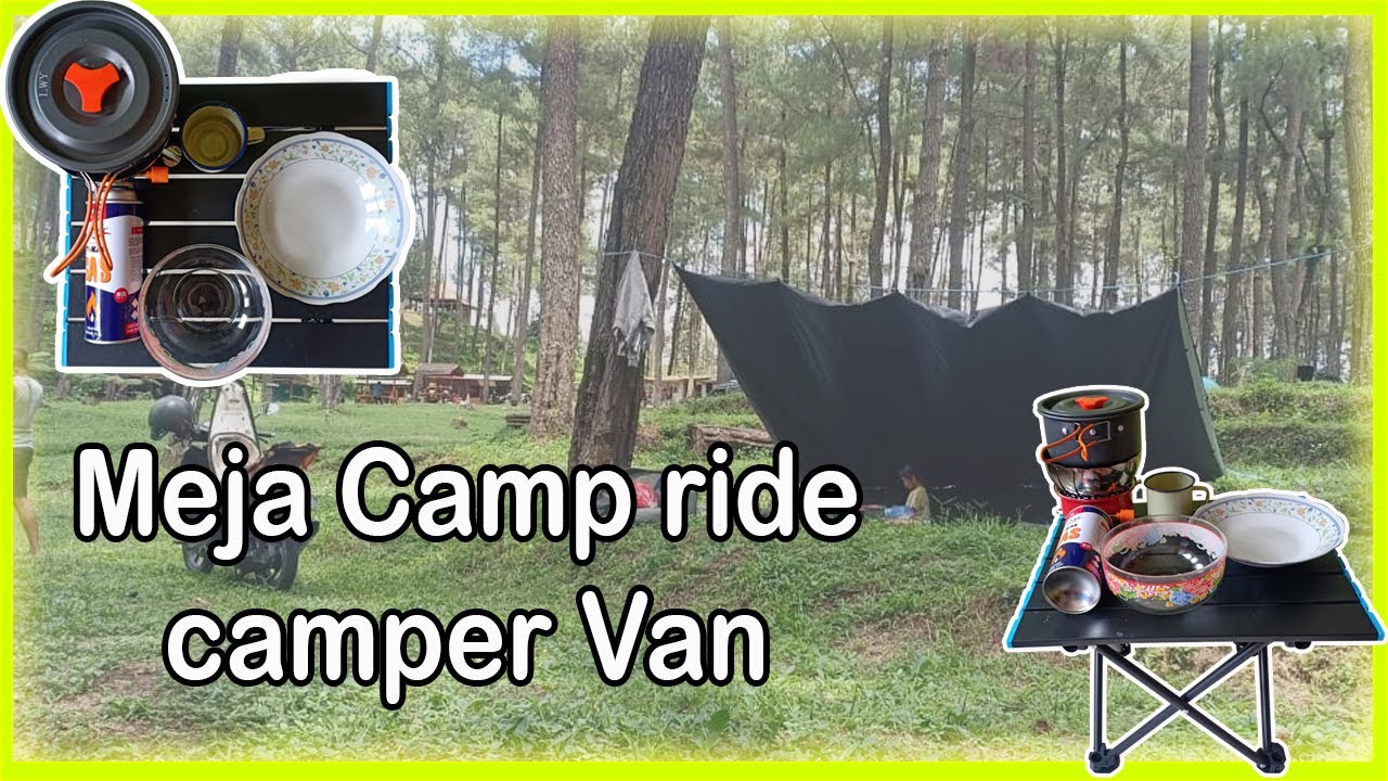 PERLENGKAPAN WAJIB CAMP RIDE & TOURING | VARIO KZR | REVIEW MEJA ...