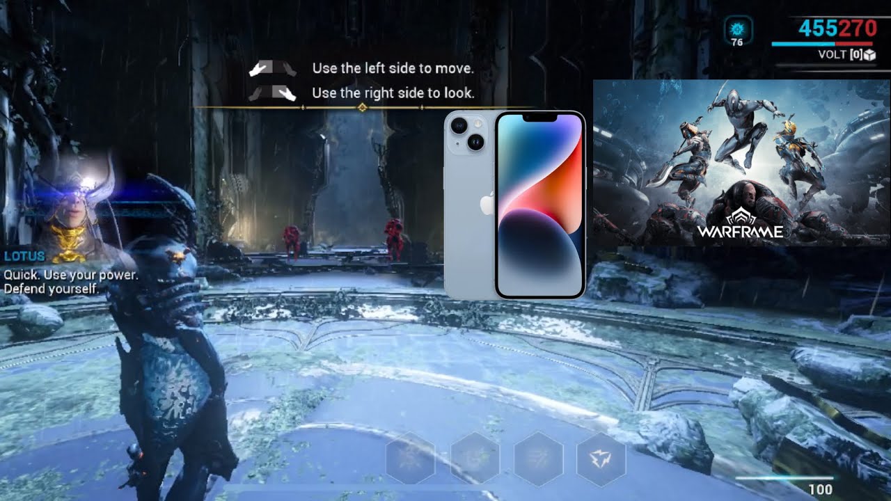 Warframe Mobile - IPhone 14 gaming test *2024* walkthrough gameplay ...