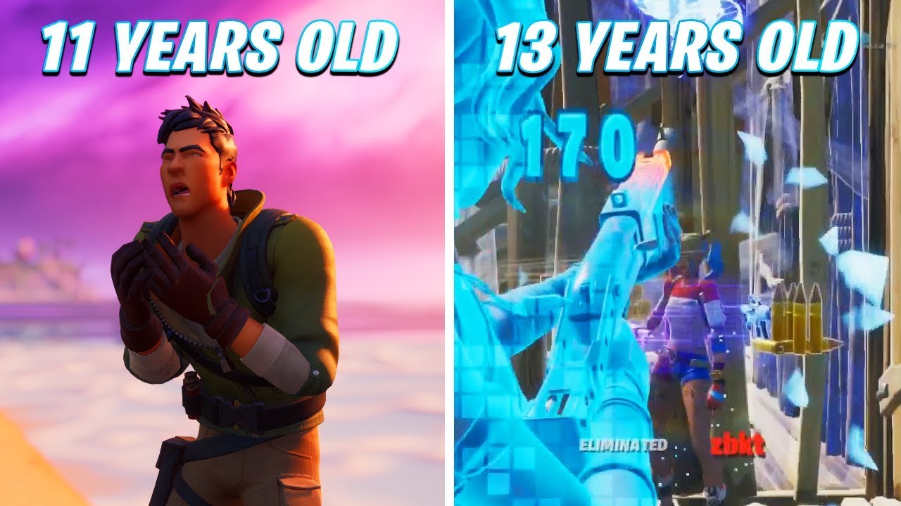 13 Year Old Fortnite Evolution - Controller Baby to Keyboard & Mouse ...