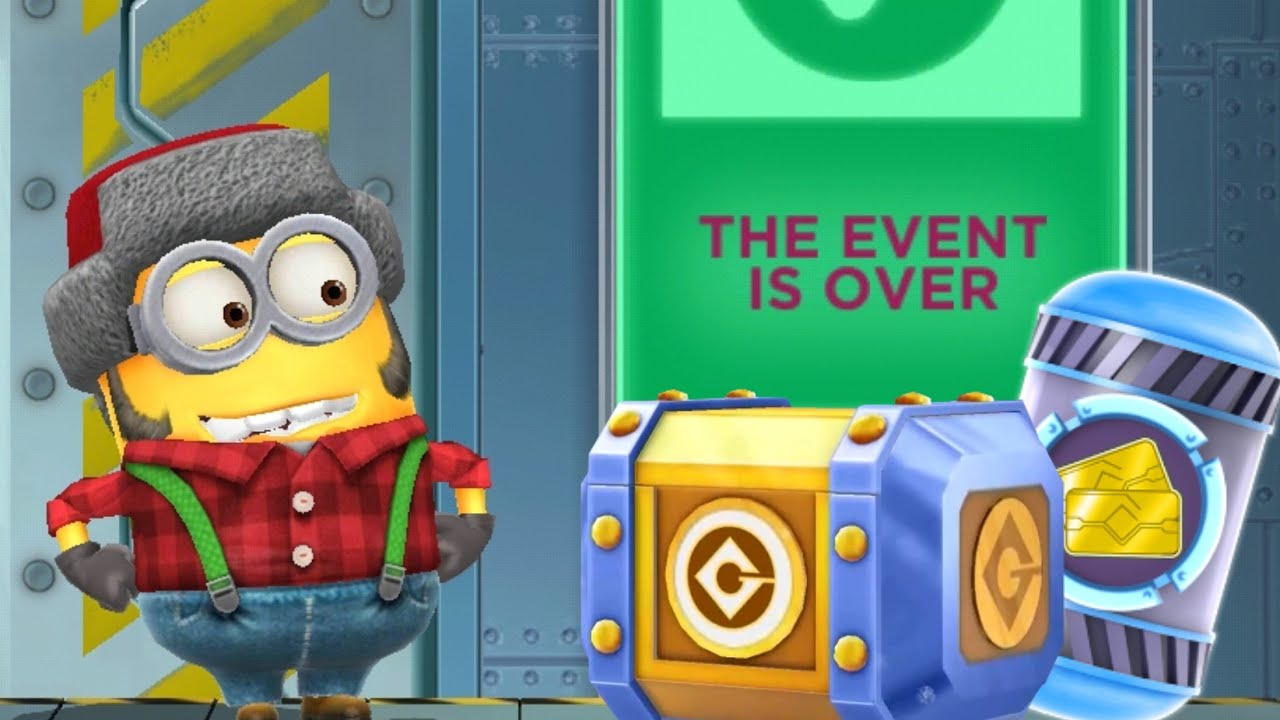 Minion Rush Lumberjack costume at Daily Challenge Rewards Claim ...