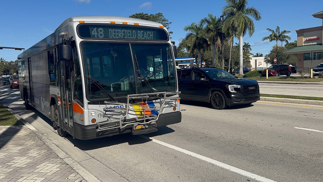 Broward County Transit: 2020 40ft Gillig BRT #20101 On Route 48 ...