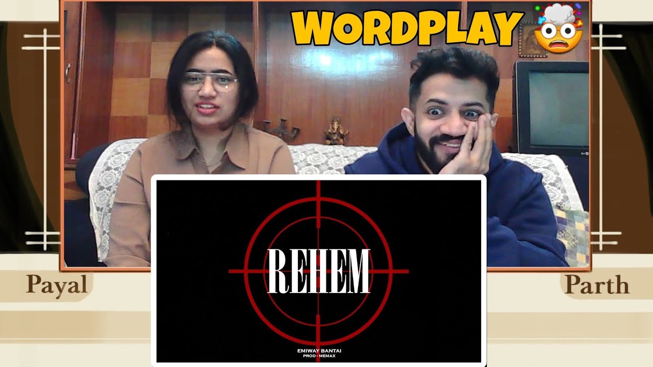 EMIWAY - REHEM (MUSIC BY - MEMAX) | Reaction | The Tenth Staar - YouTube