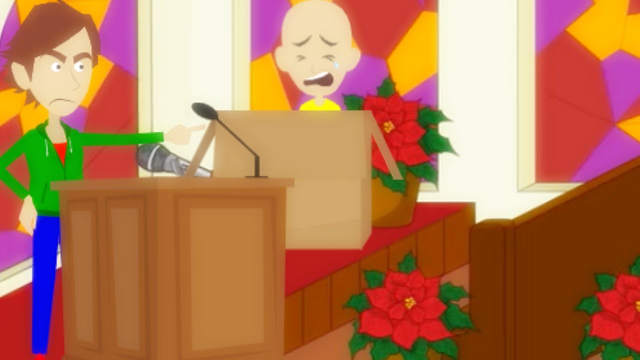 Caillou Gets Grounded At His Own Funeral - YouTube