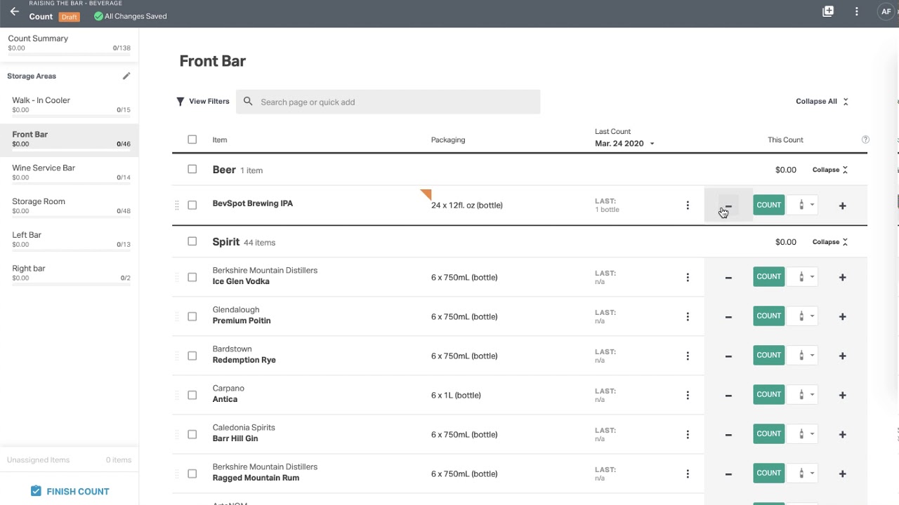 Faster inventory with BevSpot - YouTube