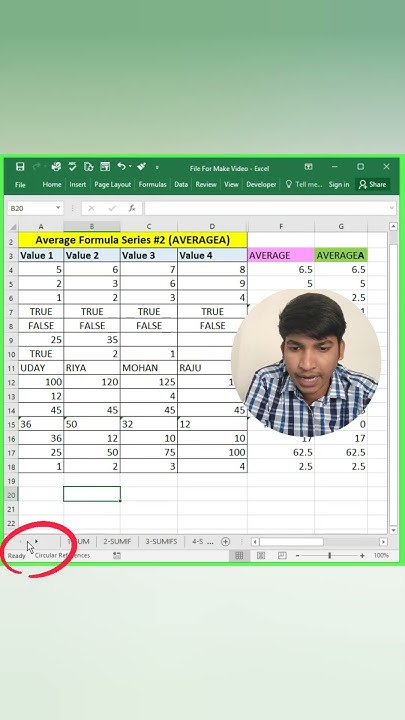How To See All Sheets At Once In Excel Shorts Youtube