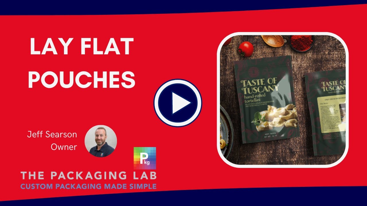 What Are Lay Flat Pouches? | The Packaging Lab - YouTube