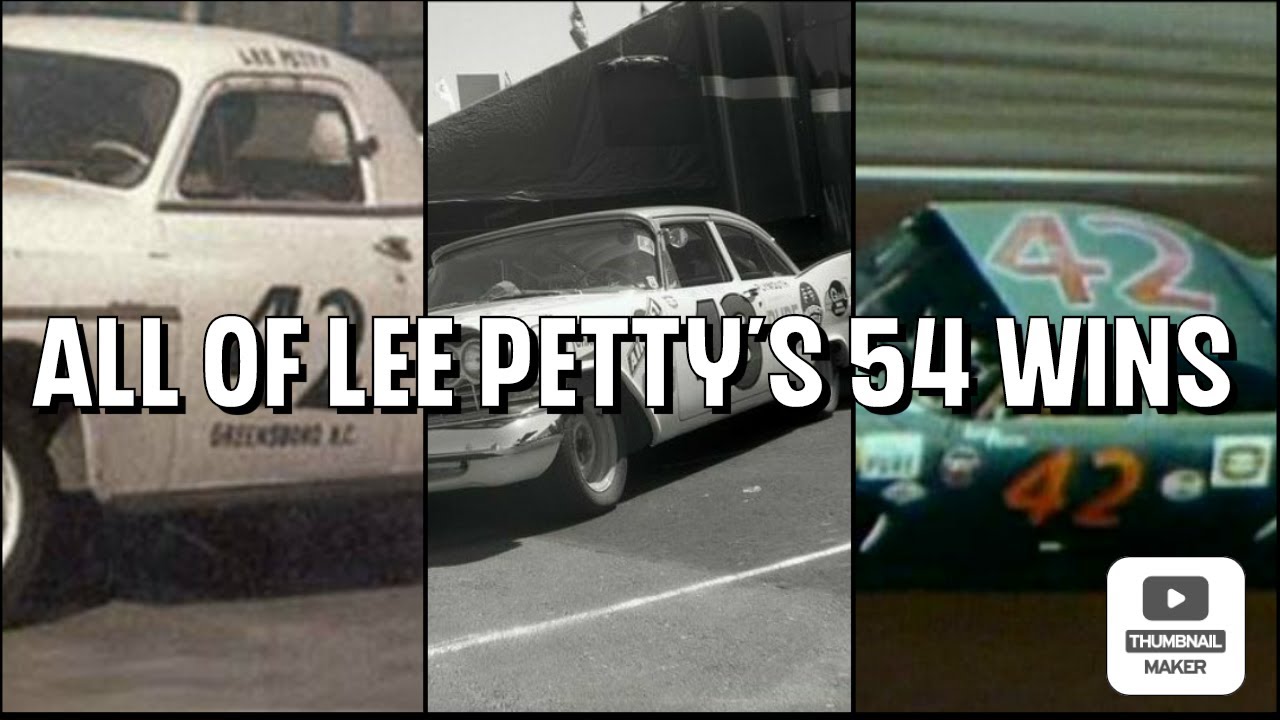 All of Lee Petty's 54 Wins - YouTube