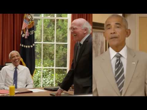 Larry David Loses It Over Obama's Unscripted Insult