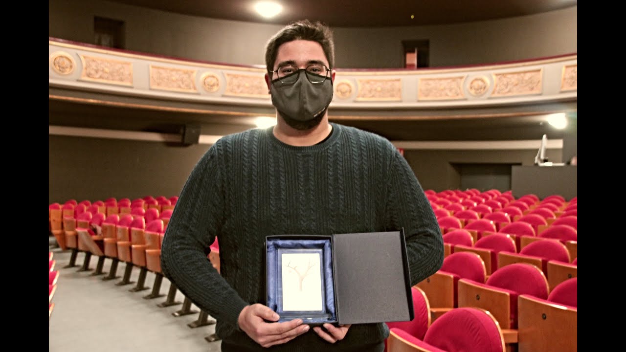 Entrega del Premi Pare Ignasi Puig i Simon 2020 a David Ferré Gispets ...