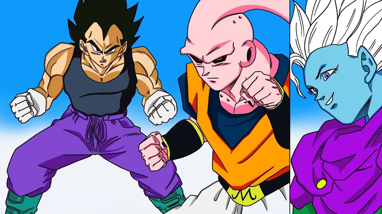 Vegeta And Buu vs Vodkar, Angel Of U13 - YouTube