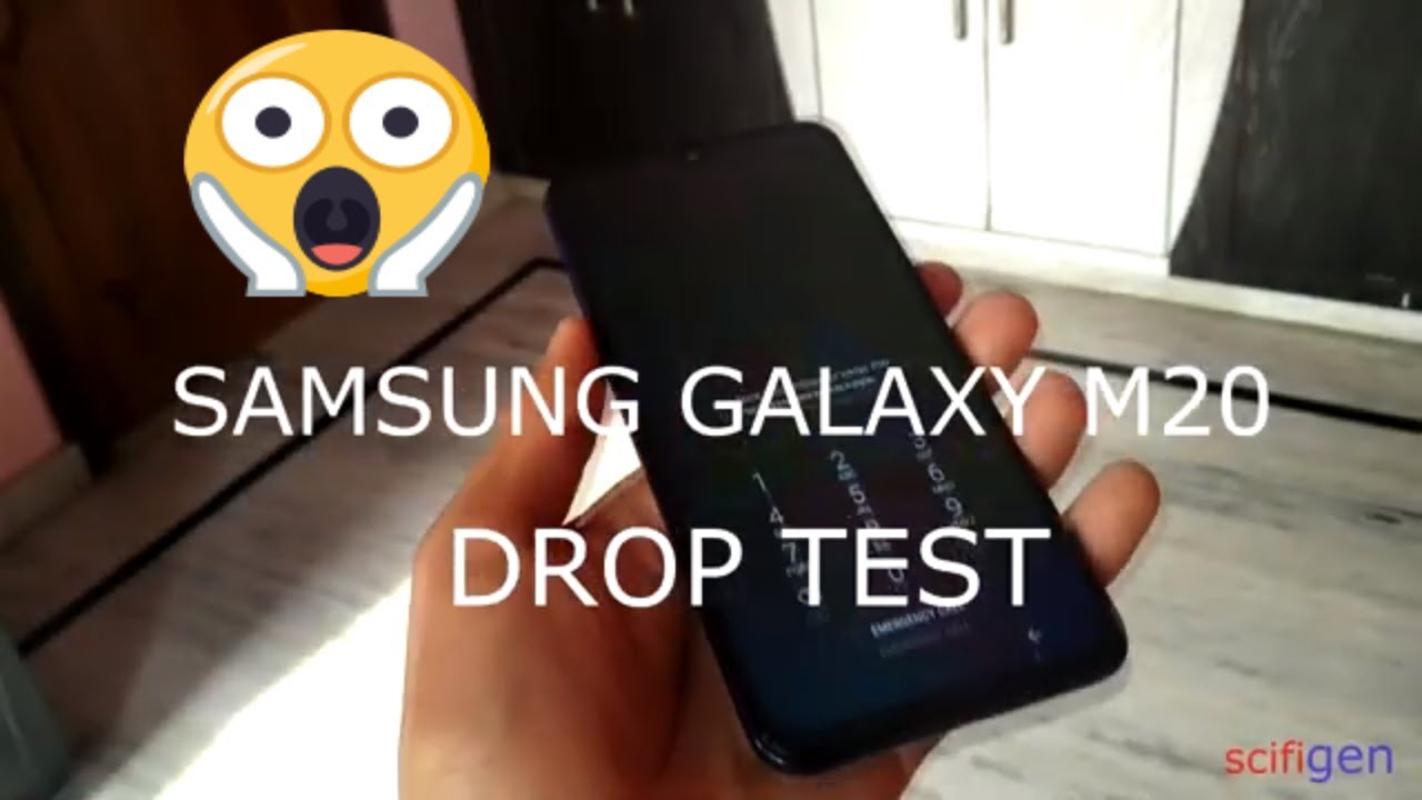 SAMSUNG M20 DROP TEST DURABILITY TEST - YouTube