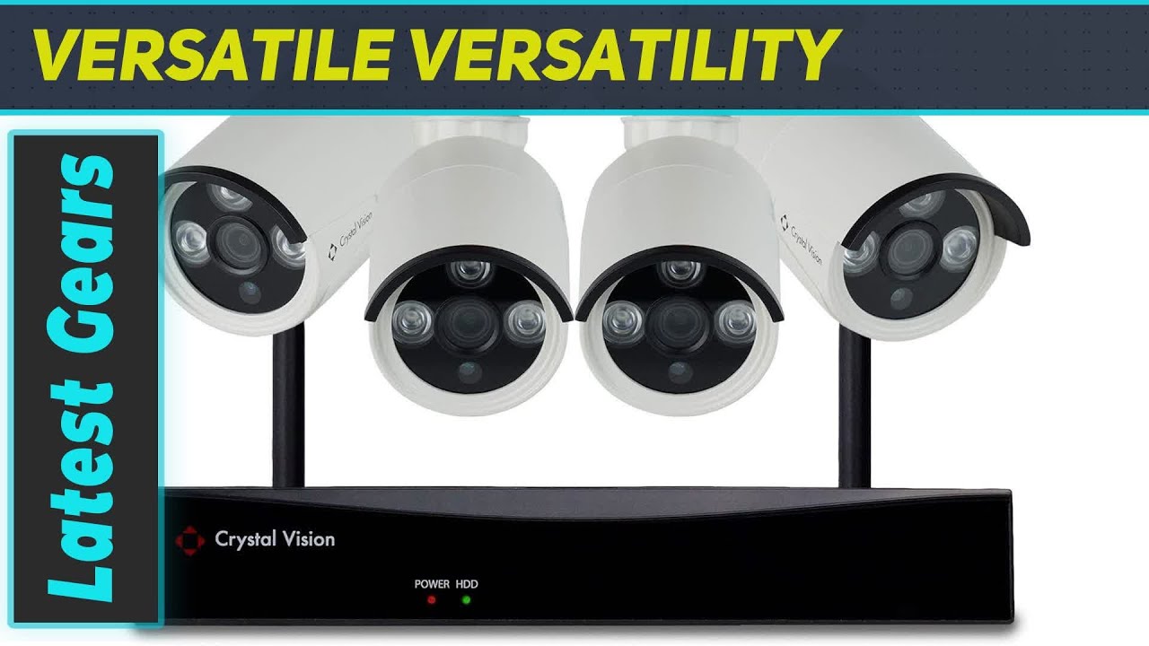 Crystal Vision CVT808N-40WB: The Best 3MP Wireless Surveillance System ...