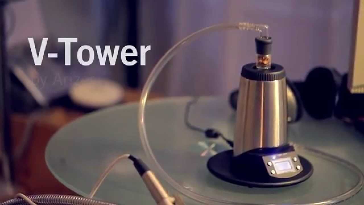 VapoShop: V-Tower Vaporizer (by Arizer) - YouTube
