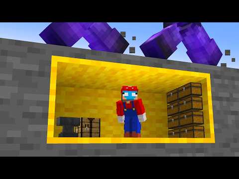 We Built Tiny Secret Bases in Minecraft...