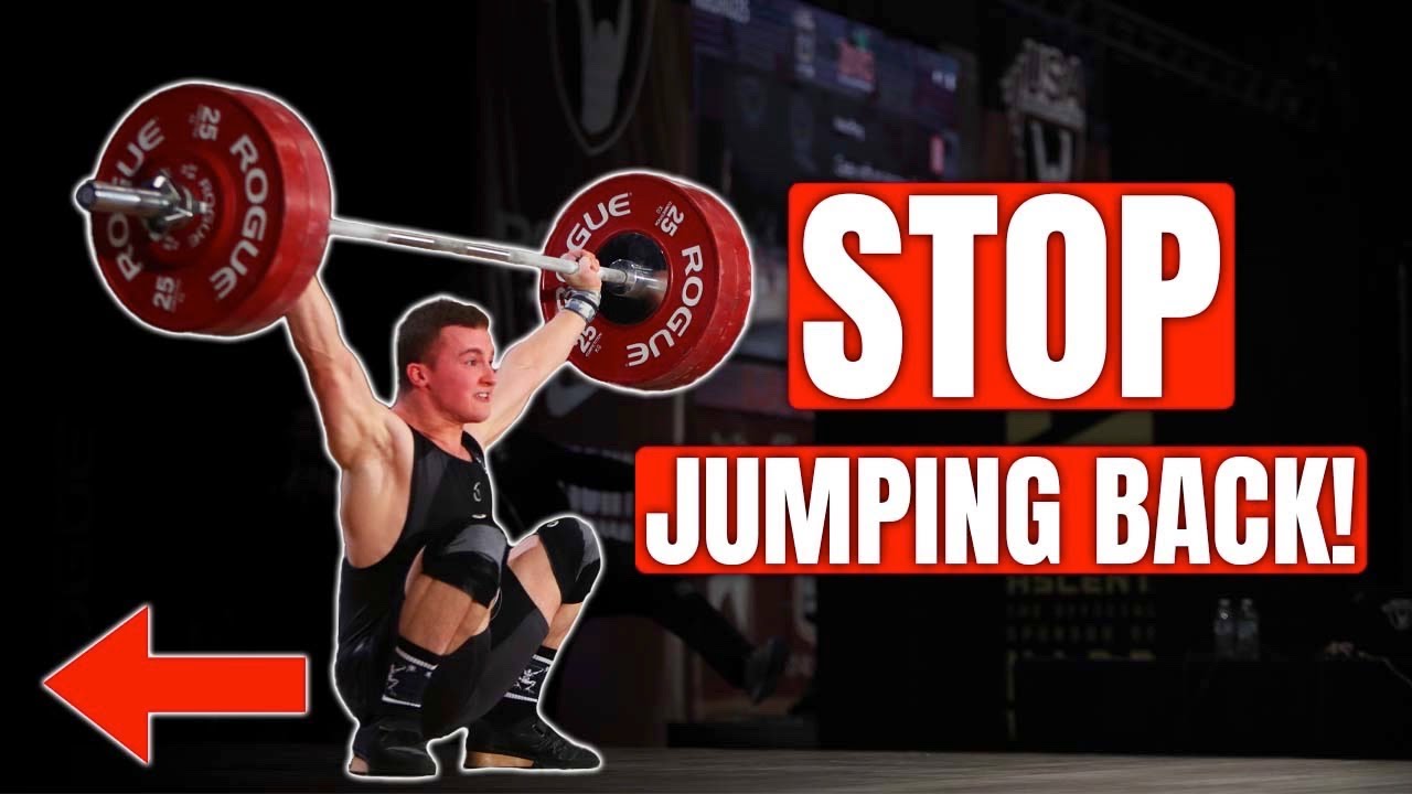 How To Stop Jumping Back | 3 Exercises To Improve Snatch Technique ...