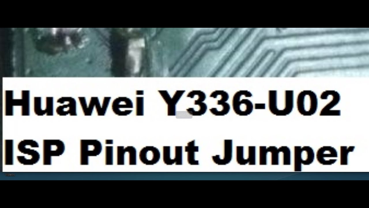 Huawei Y336-U02 ISP Pinout Jumper Ways Format FRP Boot Repairing By GSM ...