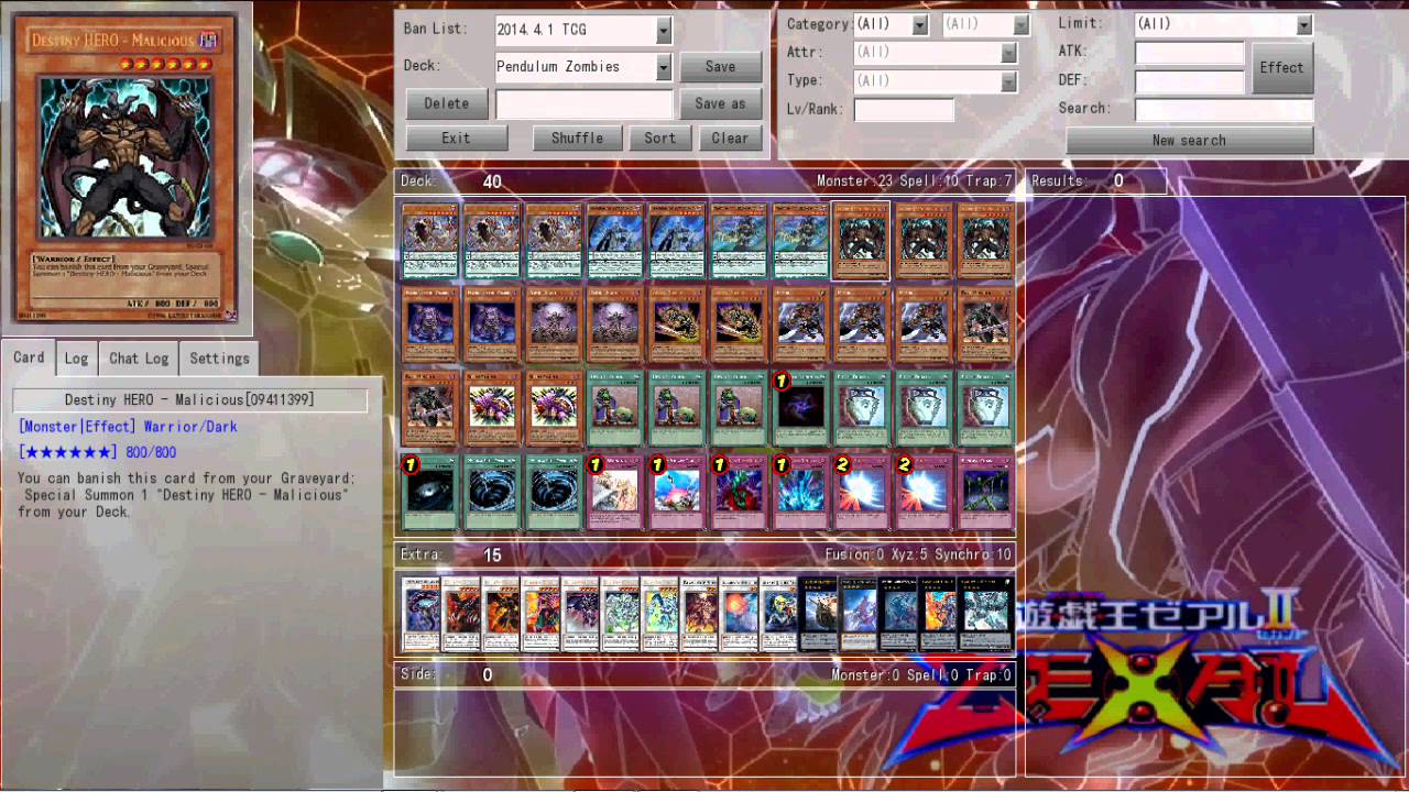 Deck Profile Pendulum Zombies April 2014 Format - YouTube
