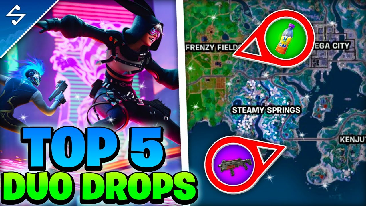 Chapter 4 Season 2 DUO DROP SPOTS! - Fortnite Competitive Guide! - YouTube