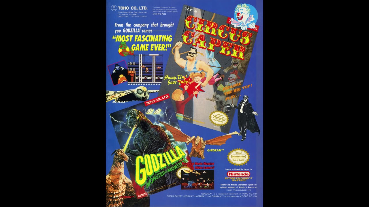 The Godzilla Video Game Retrospective Ep 2 8 -16 Bit Era of Godzilla ...