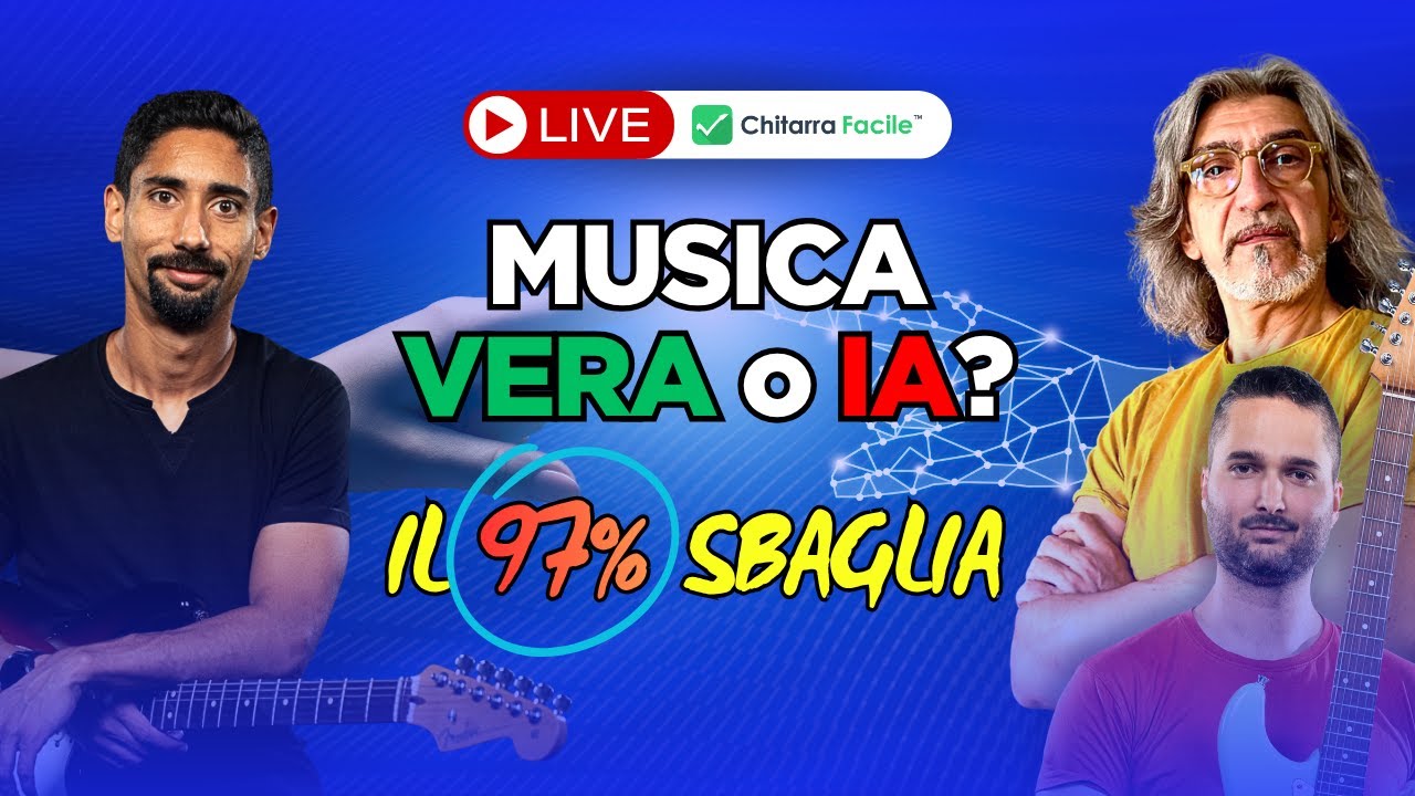 Il 97% delle Persone NON distingue la Musica VERA da quella GENERATA da ...