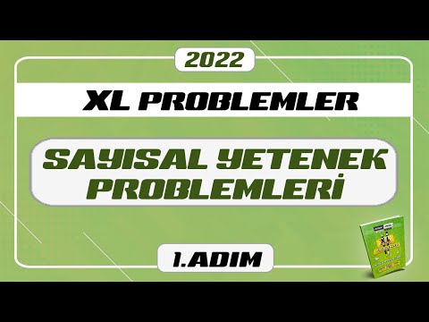 Sayısal Yetenek Problemleri | XL Problemler Kampı | 1.Adım | #merthoca #konuserisi #xlproblemler