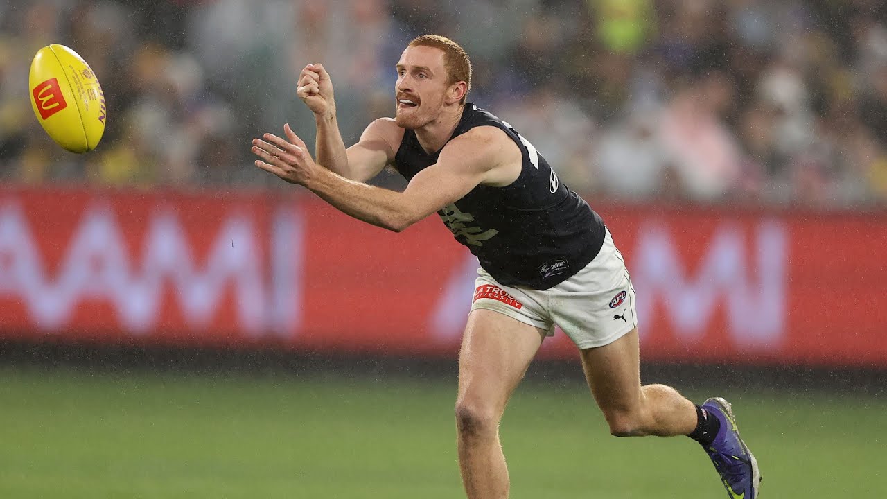 Matthew Cottrell - Highlights - AFL Round 14 2022 - Carlton Blues ...