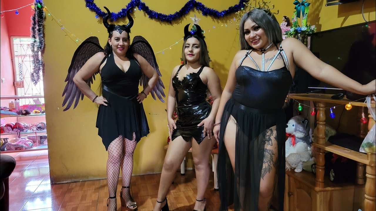🔴 A Si Lucieron Las Chicas Con Sus Disfraz De Halloween🎃🎃 Youtube