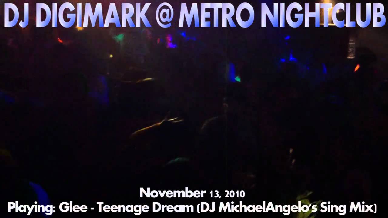 Glee - Teenage Dream (DJ MichaelAngelo's Sing Remix) - YouTube
