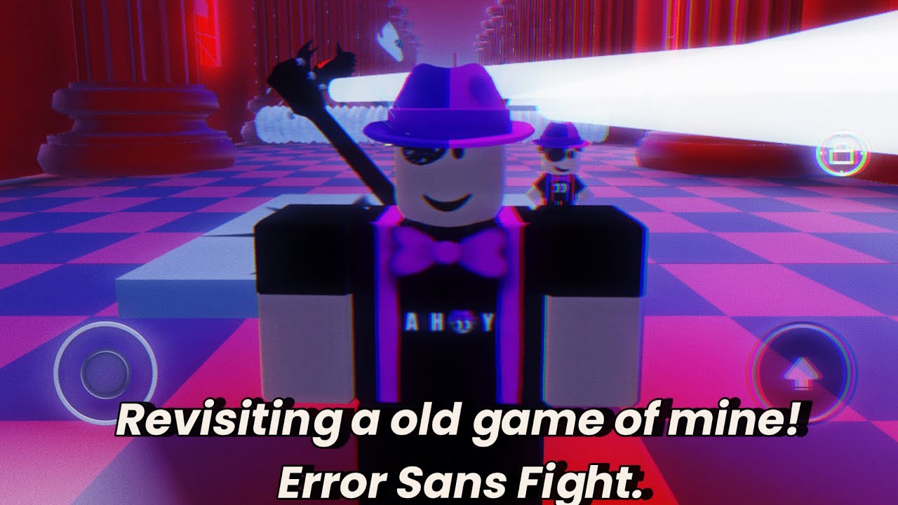 Revisiting "Error Sans Fight", a old game that i made in 2021-22 or ...