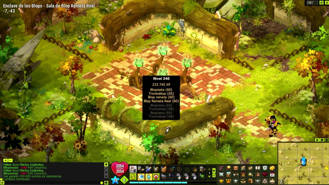 Dofus: Nueva Mazmorra Blop y Antro del Blop Multicolor Real 2.36 - YouTube