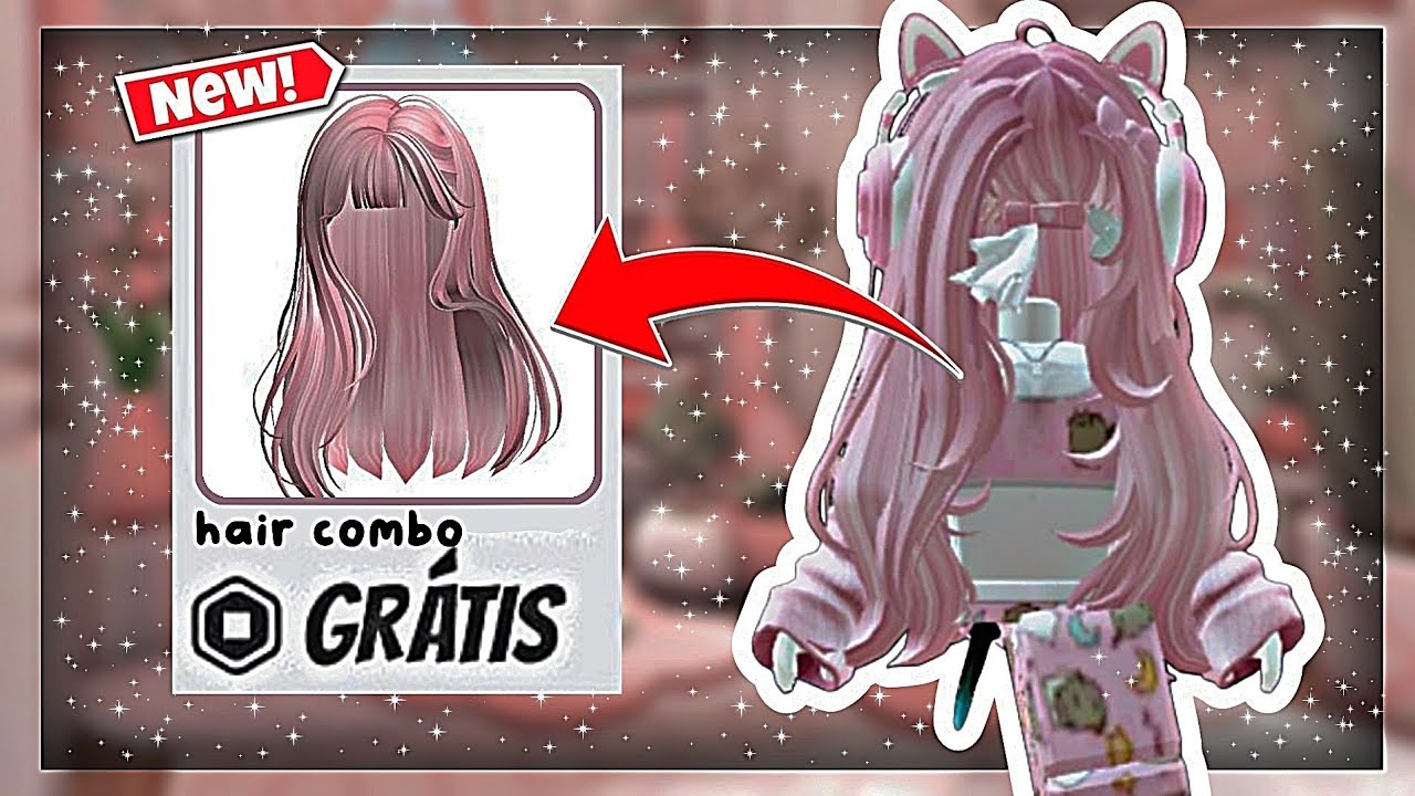 COMO FAZER HAIR COMBO GRÁTIS NO ROBLOX! 🎀 | Deixe Seu Avatar Incrível ...