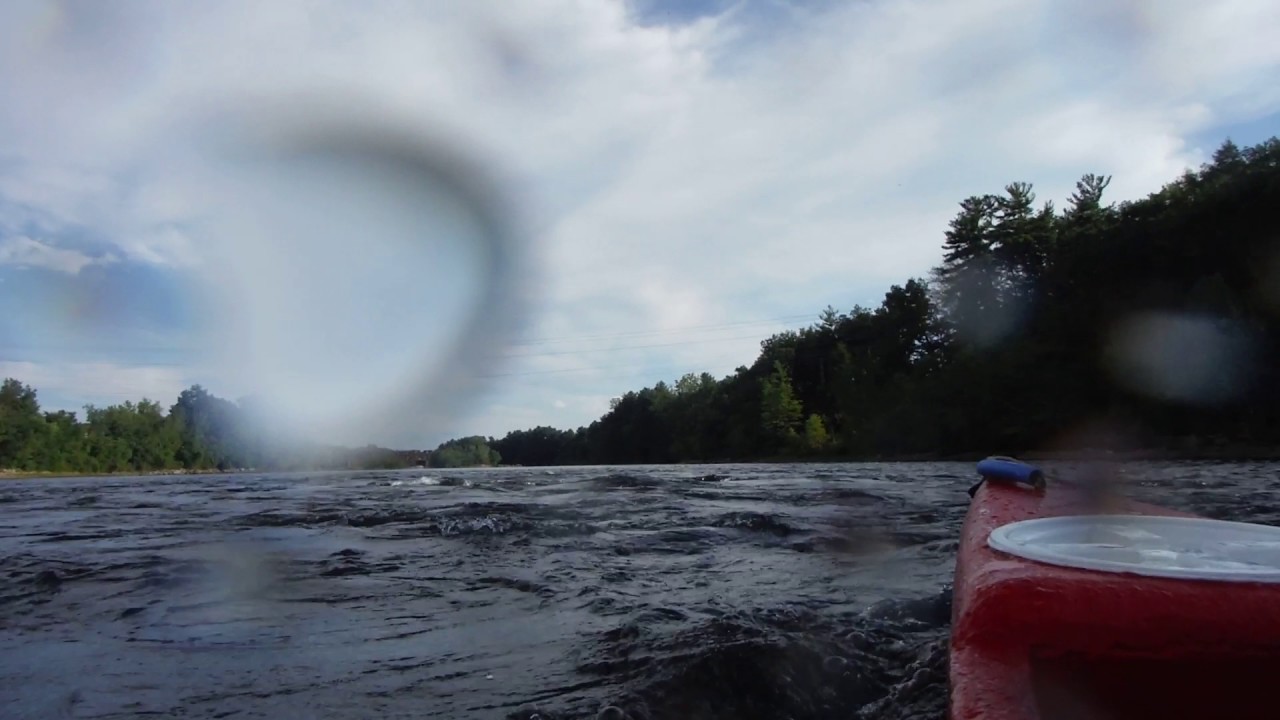 Swamping the Sawfish 16 kayak - YouTube