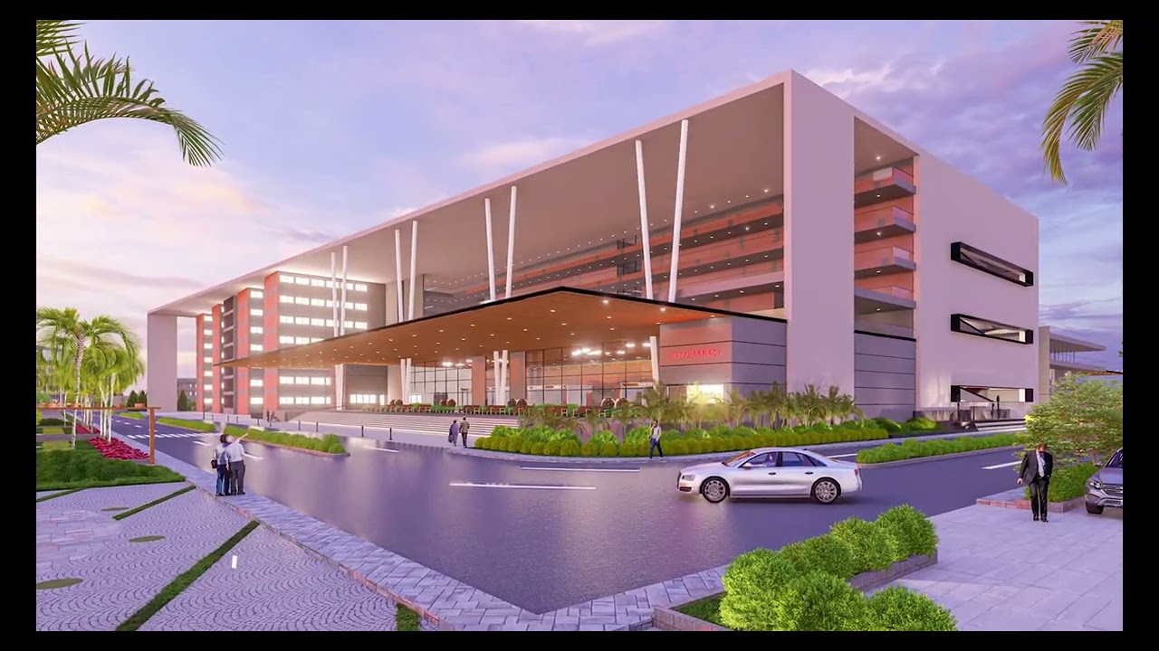 1000 bed Adarsh Multispeciality hospital - YouTube